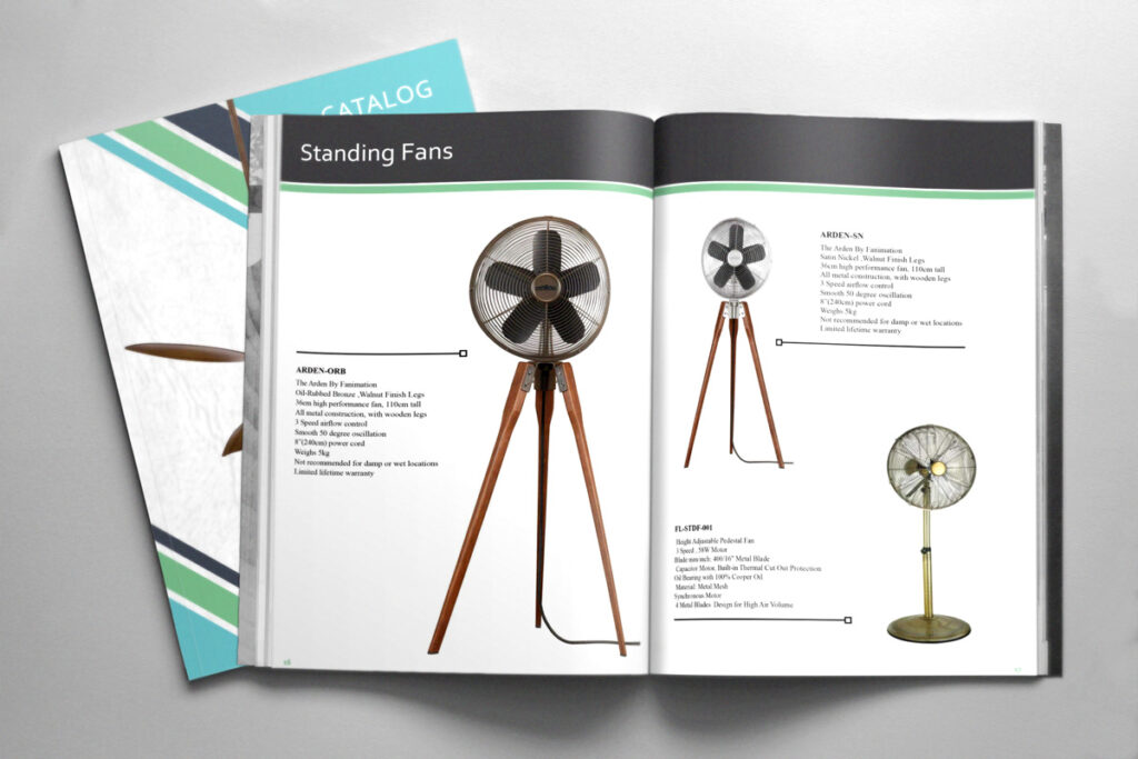 Fan Catalog Design - DEEPMIX Media